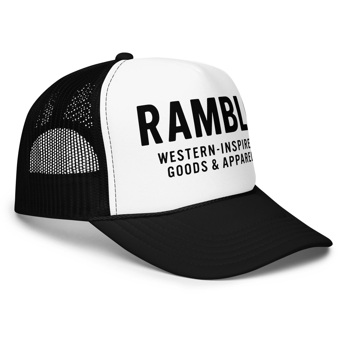 2-Tone Ramble Foam Trucker Cap – Ramble Provisions