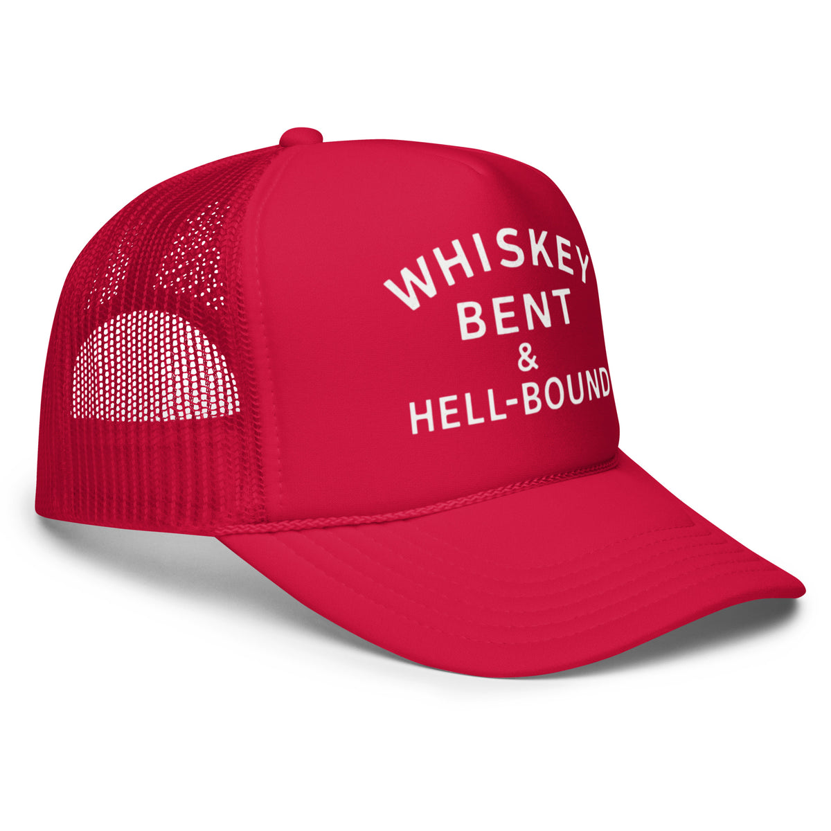 Whiskey Bent & Hell-Bound Foam Trucker Cap – Ramble Provisions